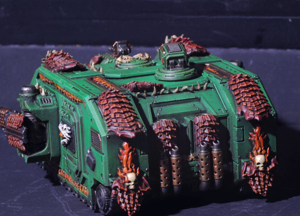 3D Printable Fire Lizard Automated Storm Vehicle by dakkadakka.store