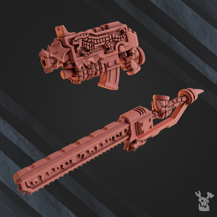 3D Printable Fire Lizard Vexillary by dakkadakka.store
