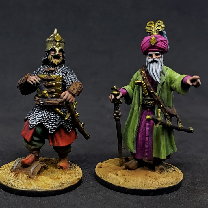 3D Print of Ottoman Noble Admirals by jozefhudacek