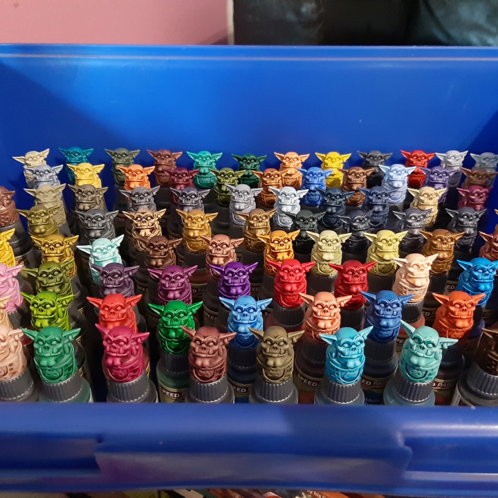 3D Print of Speed paint Toppers by Enclose