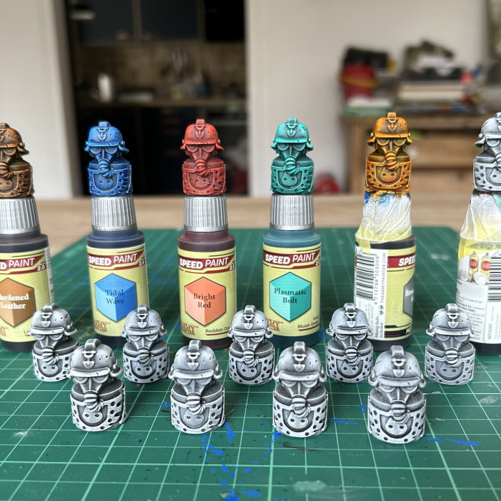 3D Print of Speed paint Toppers by kjeldsenrasmus