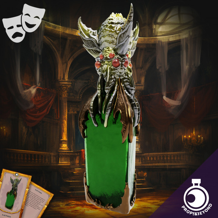 3D Printable June 2023 Prop Drop - Theatrical Trunk by Props&Beyond