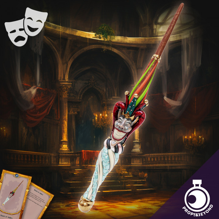 3D Printable June 2023 Prop Drop - Theatrical Trunk by Props&Beyond