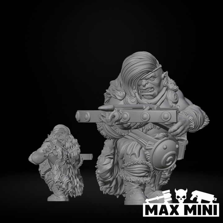 3D Printable Ogre Crossbows by Max Mini