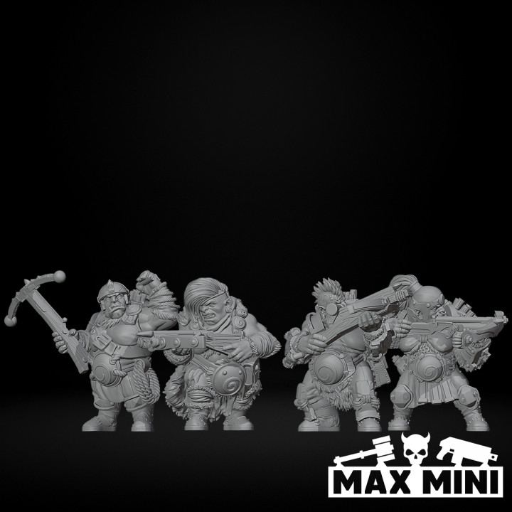 3D Printable Ogre Crossbows by Max Mini