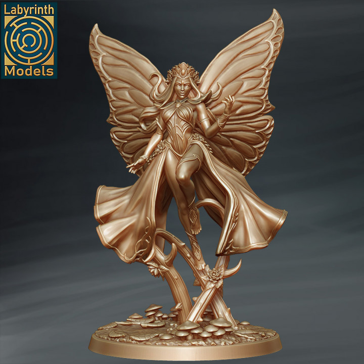 3D Printable Forest Elves Collection Vol. 2 - 32mm scale by Labyrinth ...
