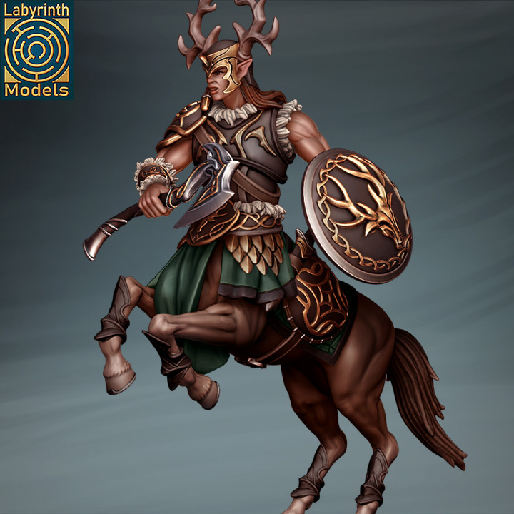 3D Printable Forest Elves Collection Vol. 1 - 32mm scale by Labyrinth ...