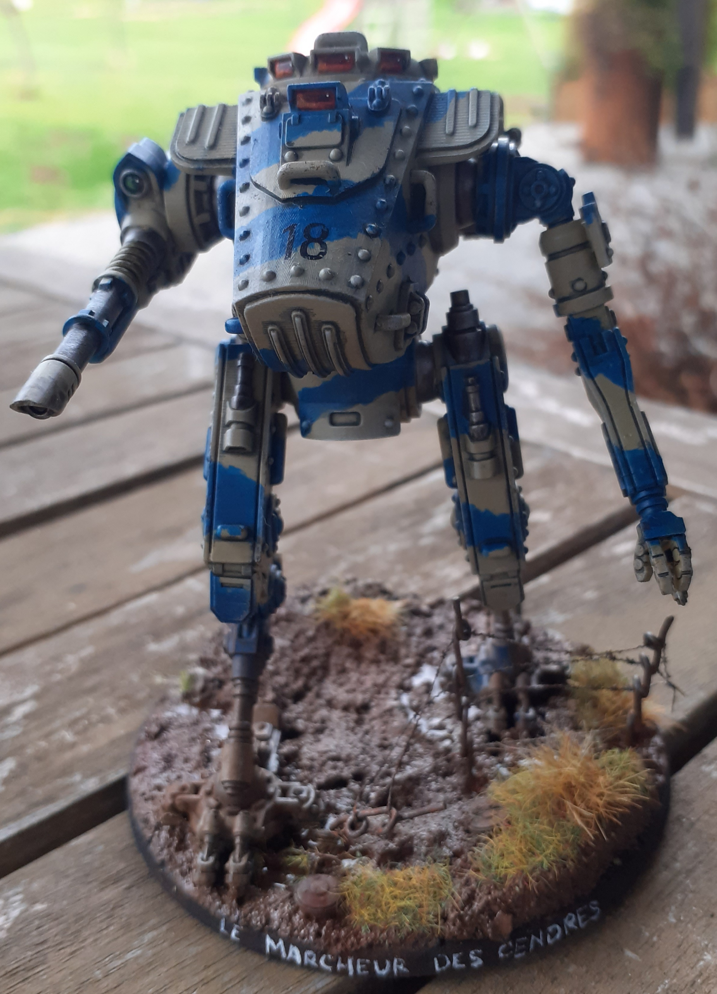 3D Printable Staghound Scout Walker (Presupported) by Nate Feyma