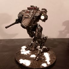 3D Printable Staghound Scout Walker (Presupported) by Nate Feyma