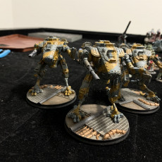 3D Printable Staghound Scout Walker (Presupported) by Nate Feyma