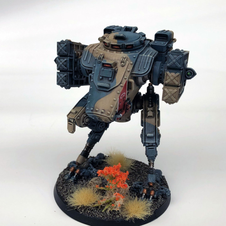 3D Printable Staghound Scout Walker (Presupported) by Nate Feyma