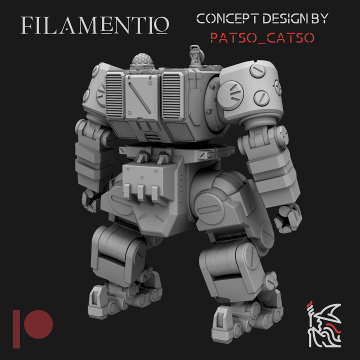 3D Printable H-006-Hector by Filamentio