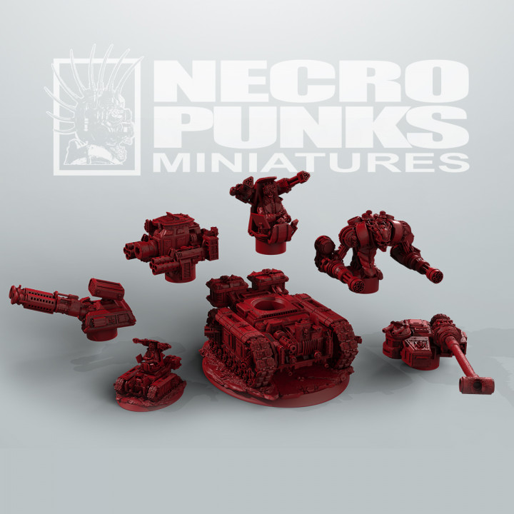 3D Printable TANK KITBASH MAD DOCTOR - MidSeason Bundle - CYBERPUNK by ...