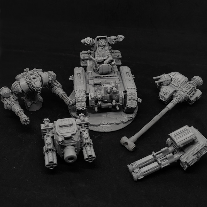 3D Printable TANK KITBASH MAD DOCTOR - MidSeason Bundle - CYBERPUNK by ...