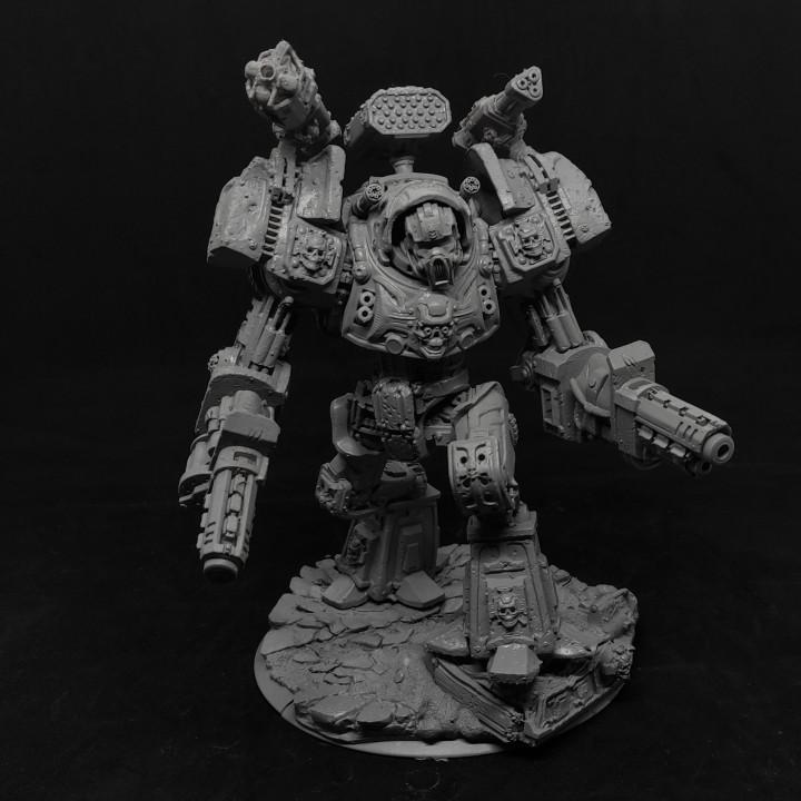 3D Printable KITBASH GIANT TITAN - MidSeason Bundle - CYBERPUNK by ...