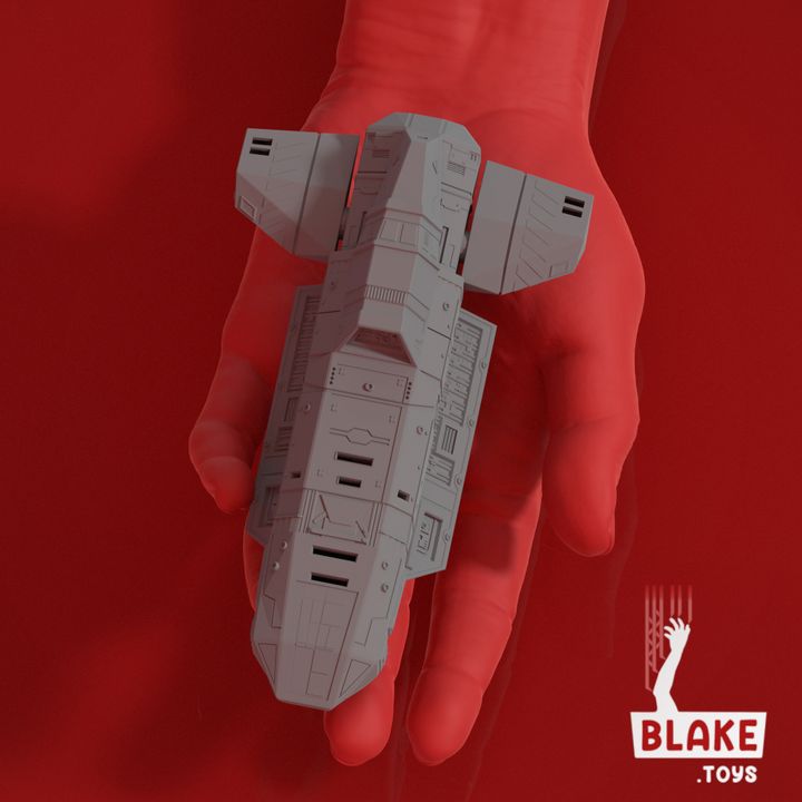 3D Printable Battlezone AAV6A4 APC Transport by blake.toys