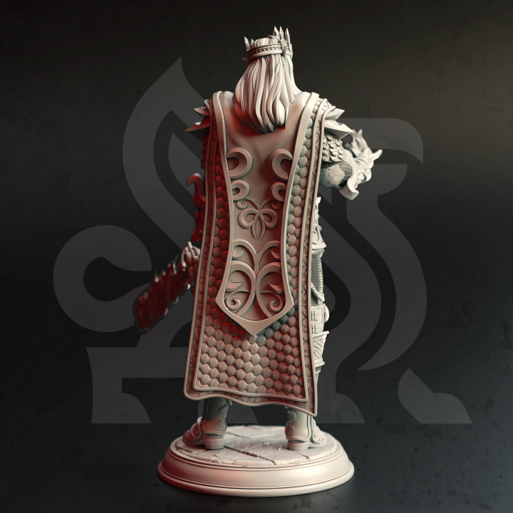 3D Printable High Elven King - Artorian Nirloom by DM Stash