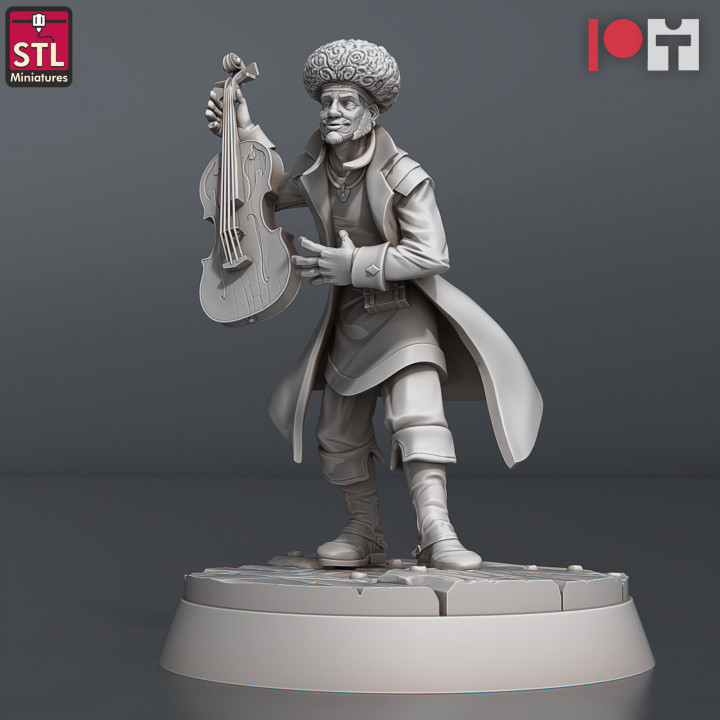 3D Printable Music Store Set by STL Miniatures