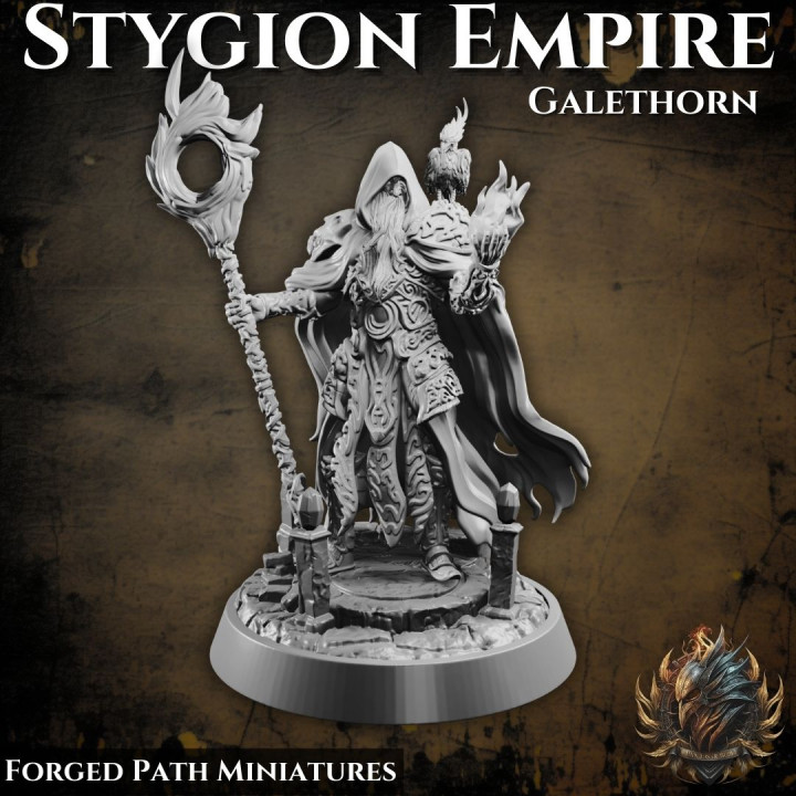 3D Printable Warlock Galethorn - Shaman - Sorcerer - Wizard by Forged ...