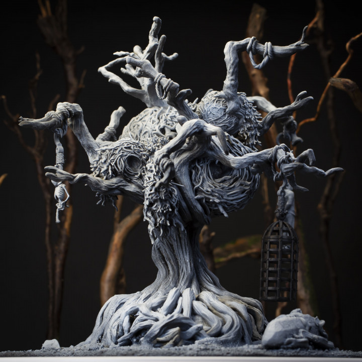 3D Printable Hangman Trees x2 | Dark Forest | Terrain - Fantasy by ...