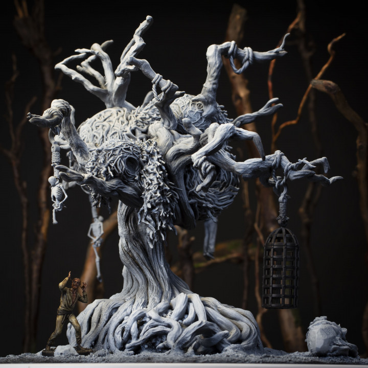 3D Printable Hangman Trees x2 | Dark Forest | Terrain - Fantasy by ...