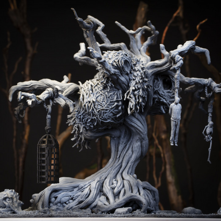 3D Printable Hangman Trees x2 | Dark Forest | Terrain - Fantasy by ...