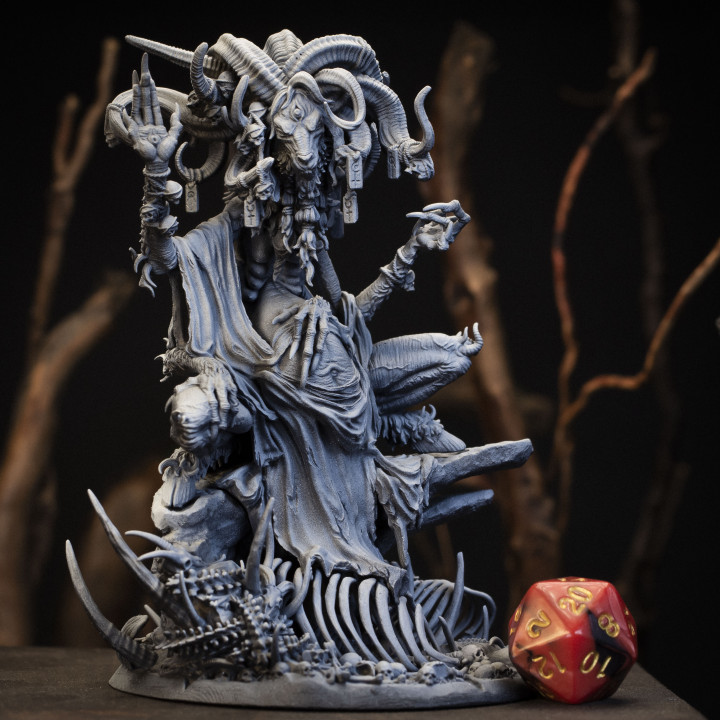 3D Print of Baphomet by reliquat28