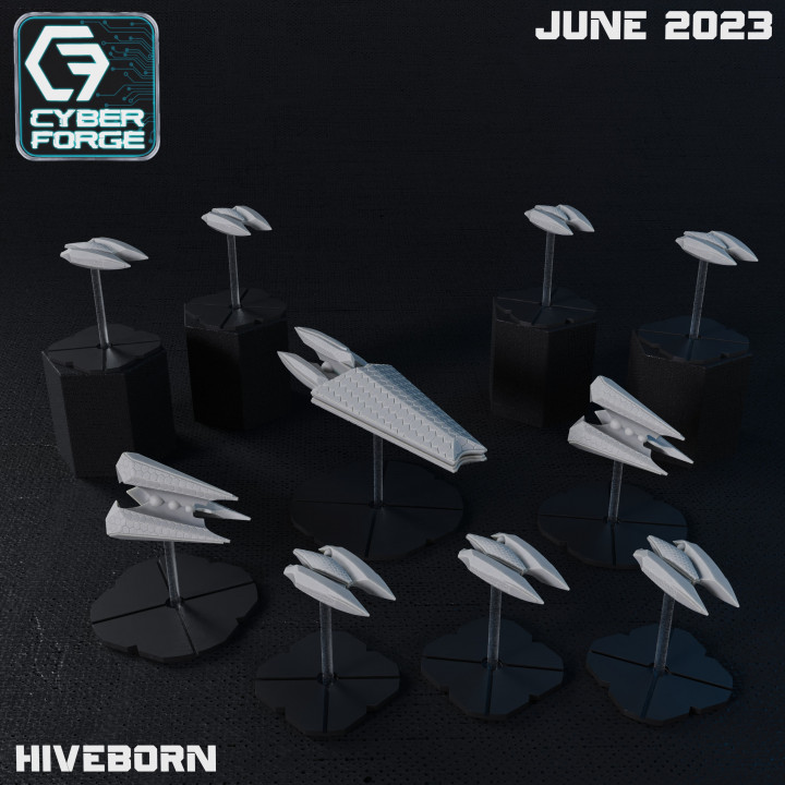 3D Printable Cyber Forge June 2023 by Titan Forge Miniatures