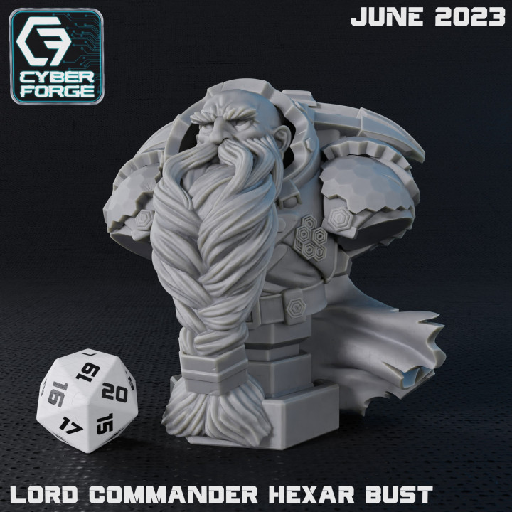 3D Printable Cyber Forge June 2023 by Titan Forge Miniatures
