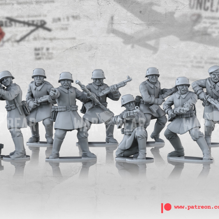3D Printable WWII Polish 10th motorized brigade by BattleCat Miniatures