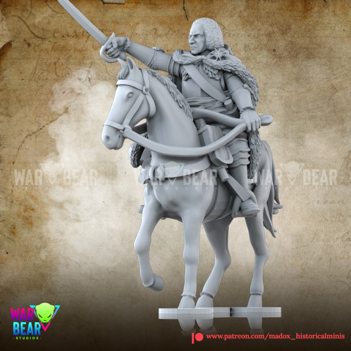 3D Printable SYW French high command by BattleCat Miniatures