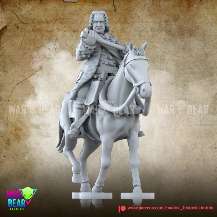 3D Printable SYW French high command by BattleCat Miniatures