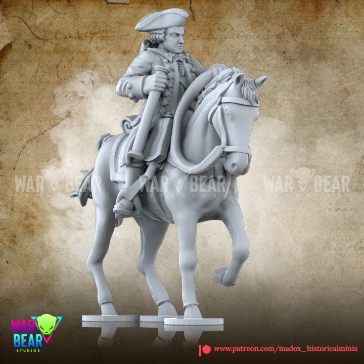 3D Printable SYW French high command by BattleCat Miniatures