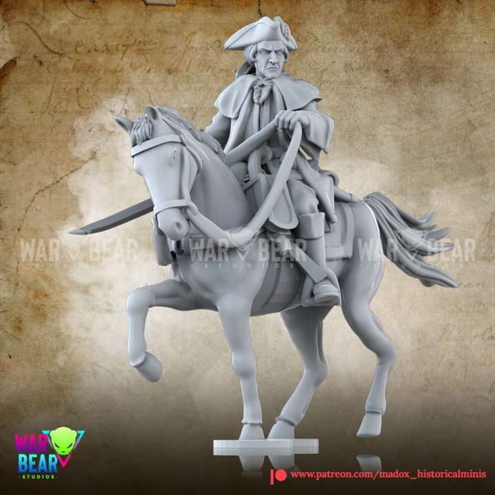 3D Printable SYW French high command by BattleCat Miniatures