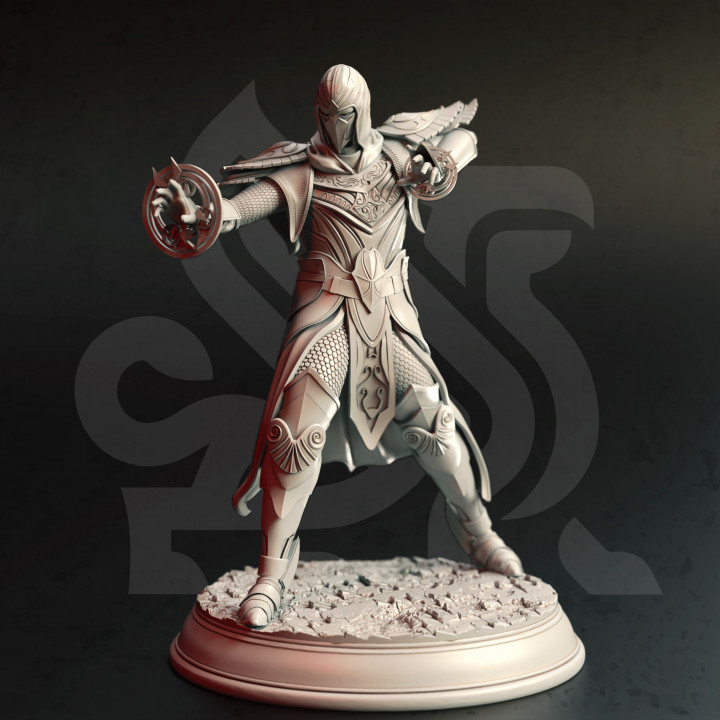 3D Printable High Elven Elite Guards - Leacianan Crownsguard by DM Stash