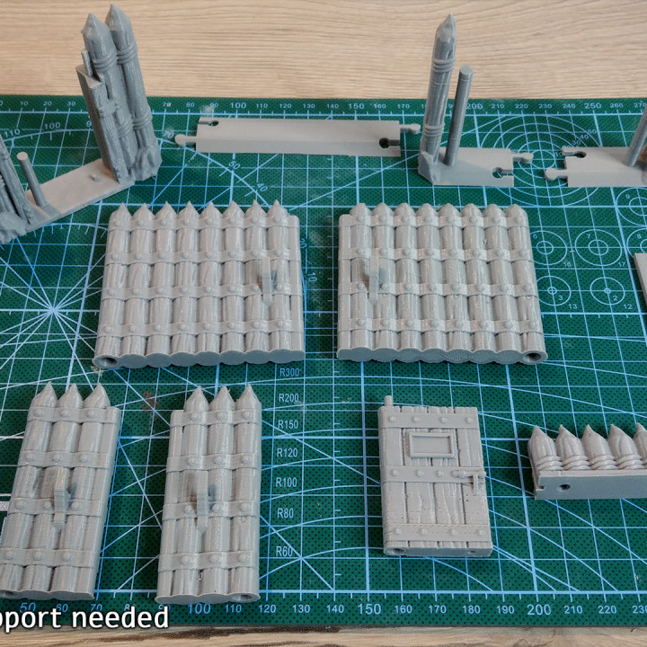 3D Printable Modular wooden gate by Suhland Workshop