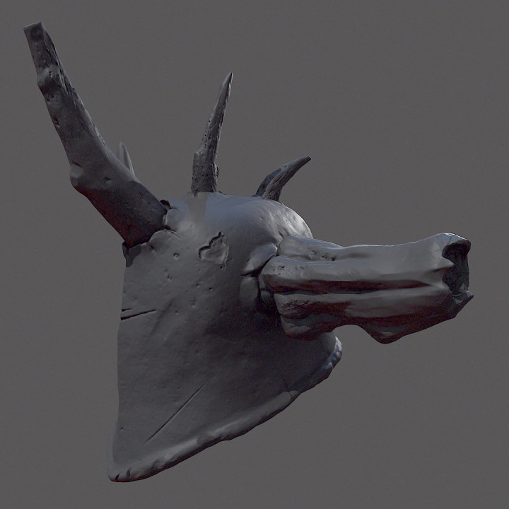 3D Printable Demon Kitbash Heads VOL. 1 (Make your own Demons with ...