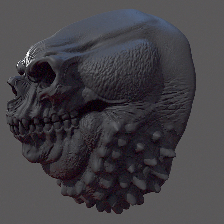 3D Printable Demon Kitbash Heads VOL. 1 (Make your own Demons with ...