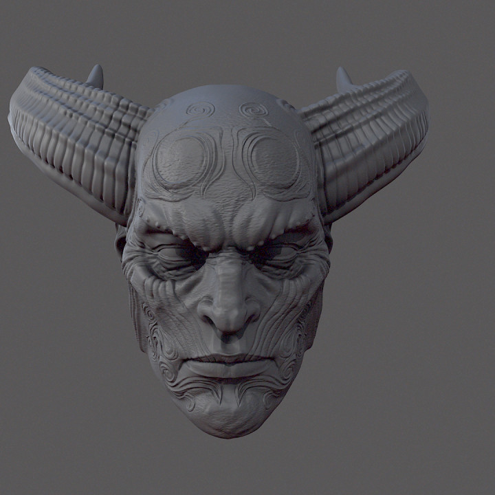 3D Printable Demon Kitbash Heads VOL. 1 (Make your own Demons with ...