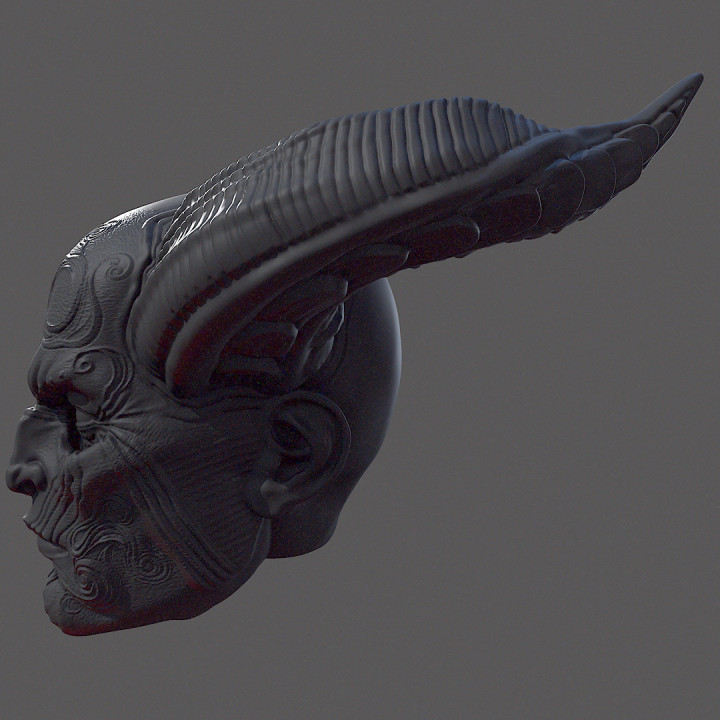 3D Printable Demon Kitbash Heads VOL. 1 (Make your own Demons with ...