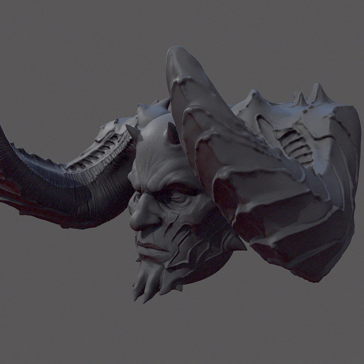 3D Printable Demon Kitbash Heads VOL. 1 (Make your own Demons with ...