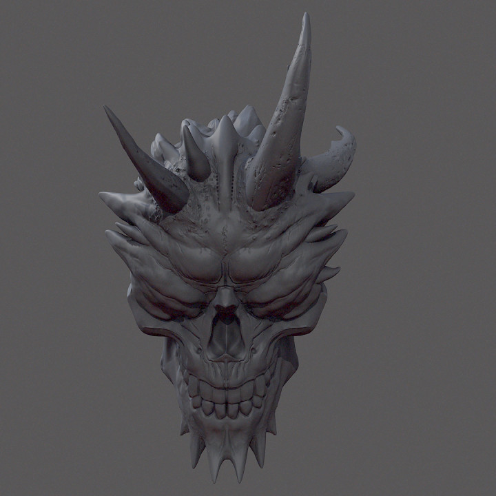 3D Printable Demon Kitbash Heads VOL. 1 (Make your own Demons with ...