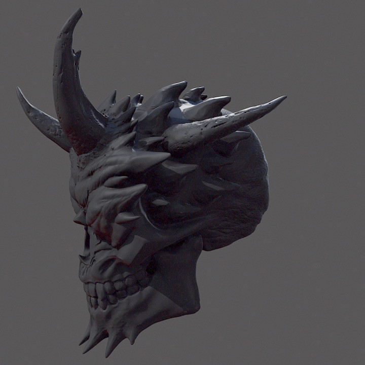 3D Printable Demon Kitbash Heads VOL. 1 (Make your own Demons with ...