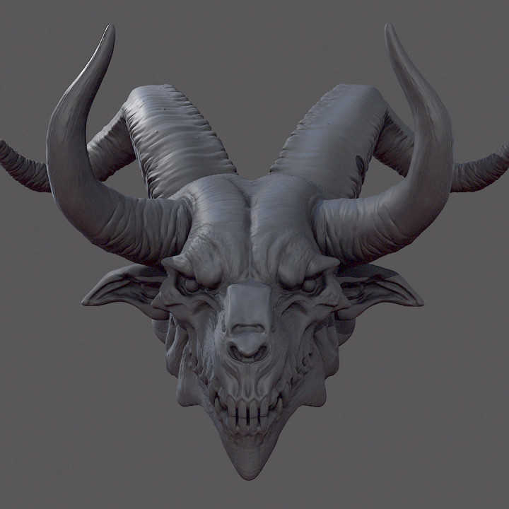 3D Printable Demon Kitbash Heads VOL. 1 (Make your own Demons with ...