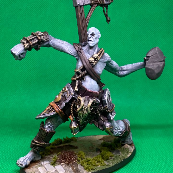 3D Print of Boulder Launchers (Pre-Supported) by smackwappidy