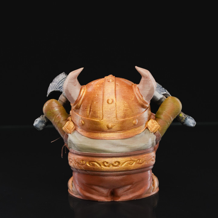 3D Printable Hornhelm Trio - Haldor by Stlflix