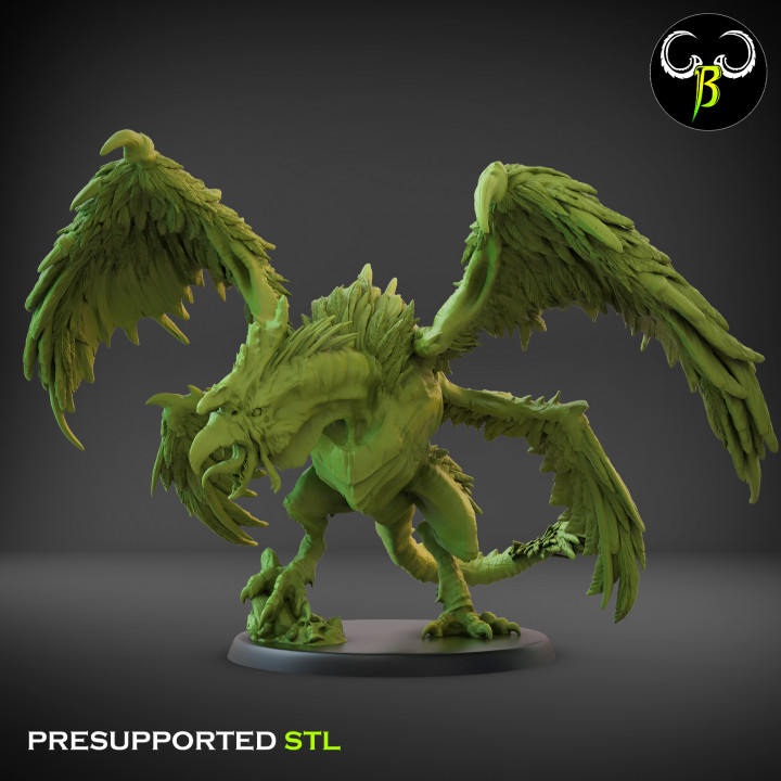 3D Printable Fallen Beast Chaotic Monsters Bundle by ClayBeastCreation