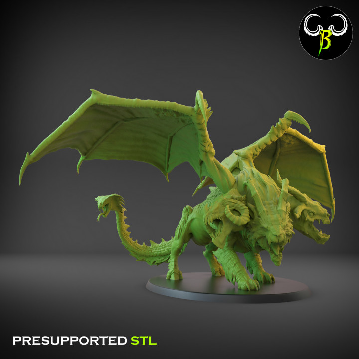 3D Printable Fallen Beast Chaotic Monsters Bundle by ClayBeastCreation