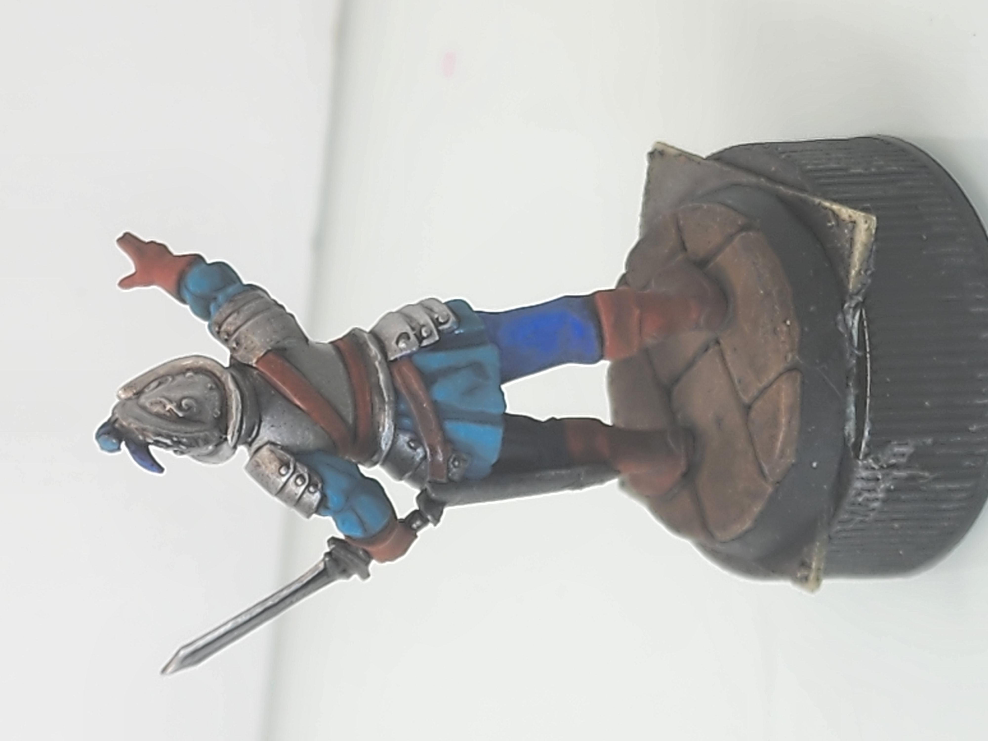 3D Printable Knight conquistador by Galaad Miniatures