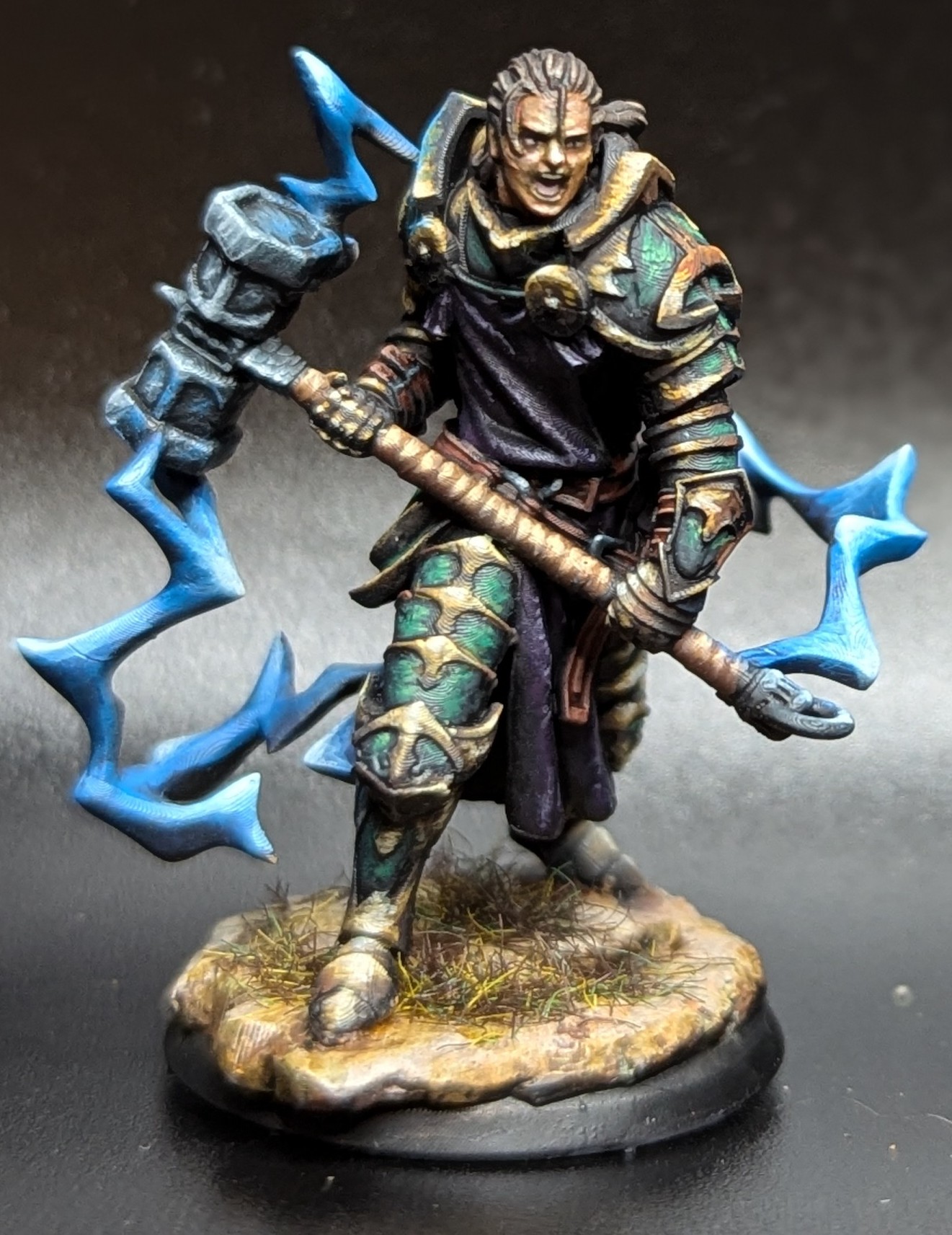 3D Printable Thuridan, Tempest Cleric by Flesh of Gods